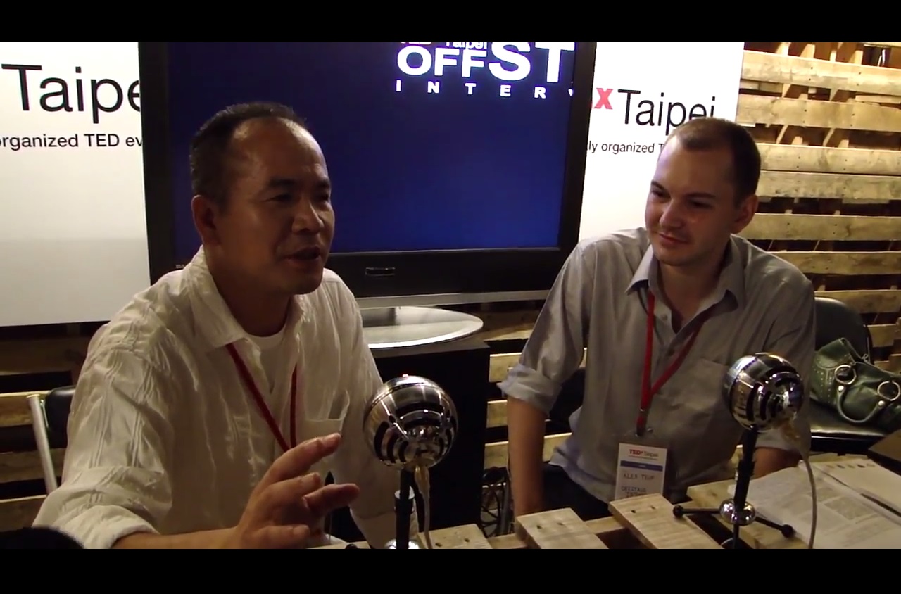 TEDxTAIPEI Interview - ホテル、街づくり、高齢者施設の企画・設計・コンサルティング｜アトリエ・天工人(テクト)